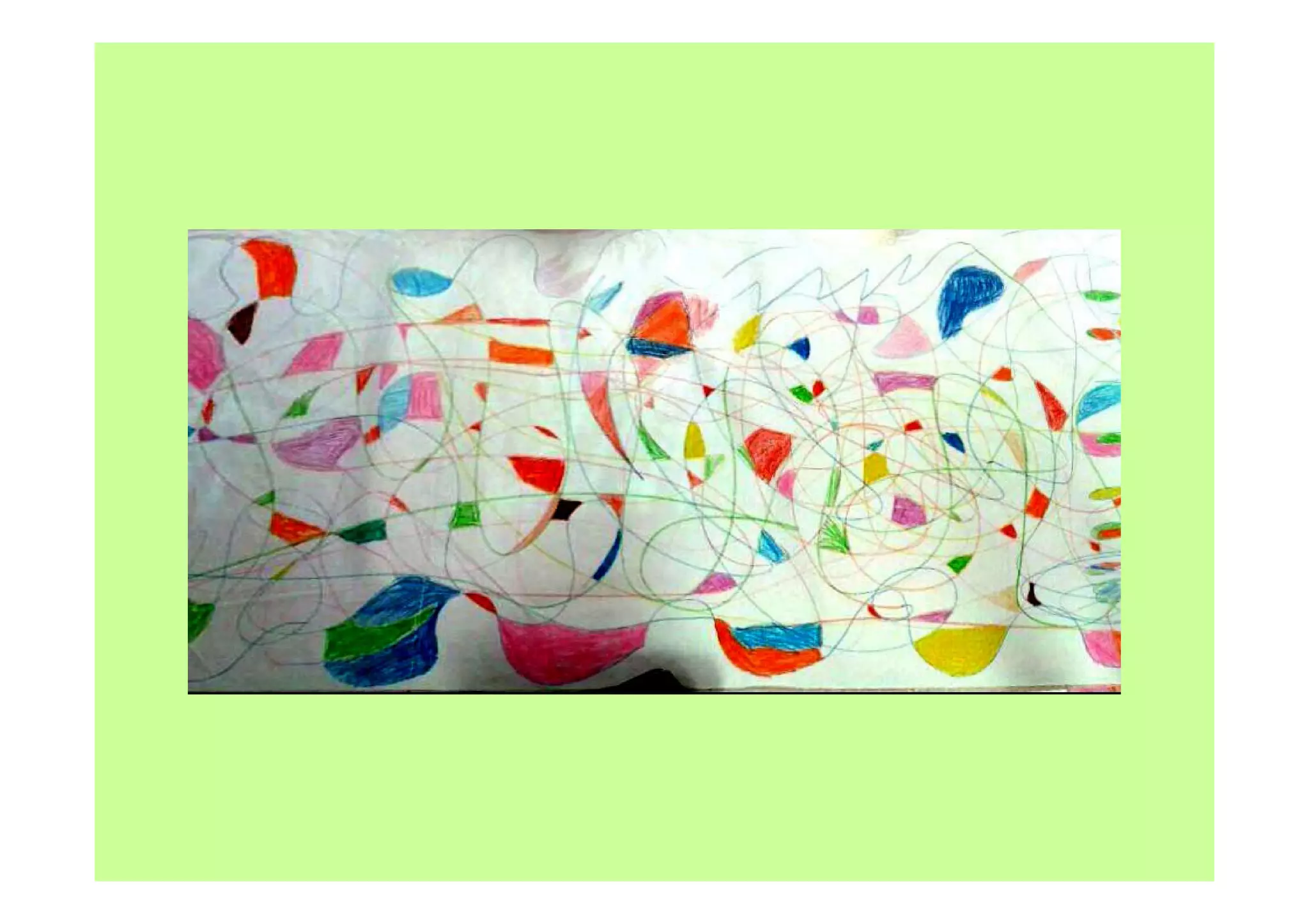 Mural linea, forma y estructura. Análisis de una obra artística. 3ºESO ...