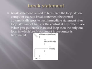 C Programming - Decision making, Looping | PPT