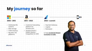 Murali Brahmadesam AWS keynote on Razorpay | PPTX