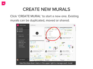 MURAL quick guide | PPT