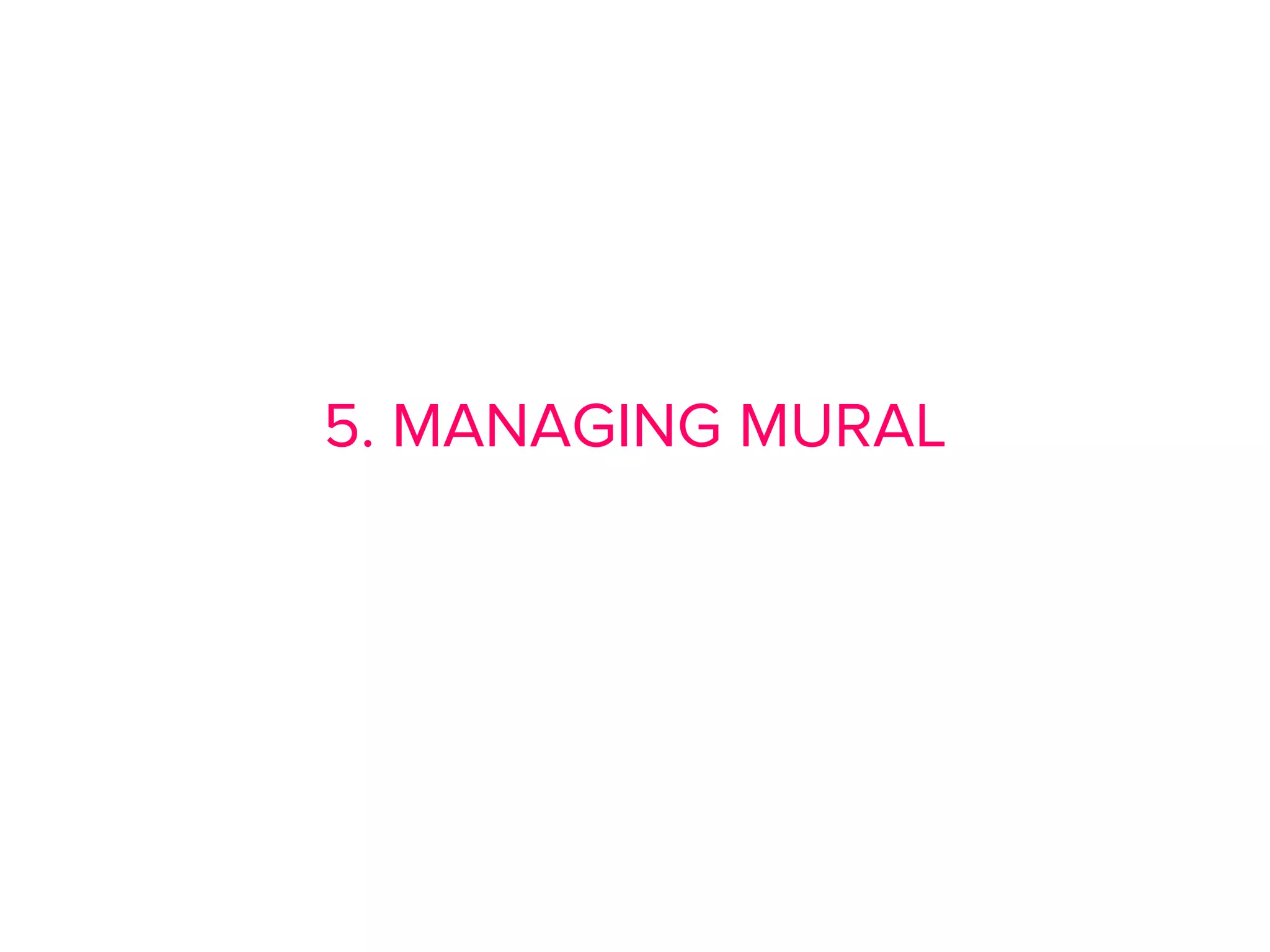 MURAL Quick Guide | PDF
