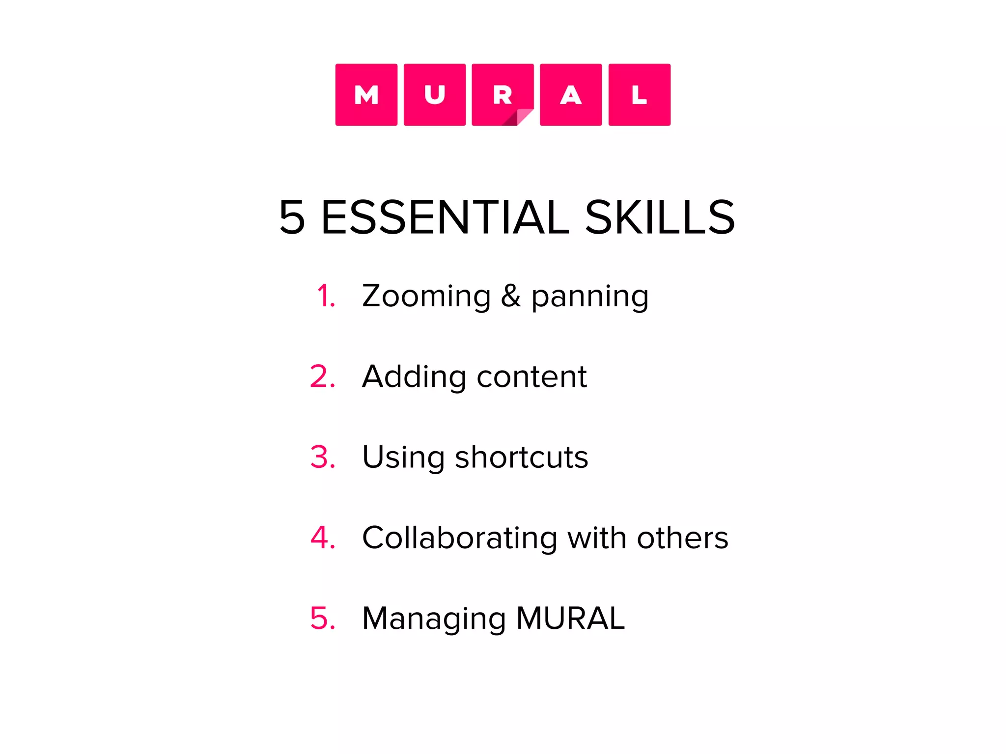 MURAL Quick Guide | PDF