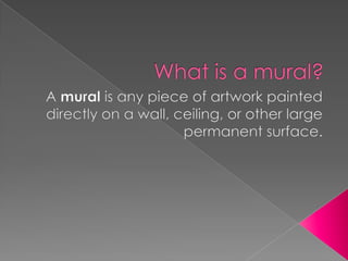 Murals | PPTX
