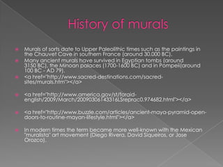 Murals | PPTX