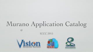 OpenStack Murano Application Catalog | PPT