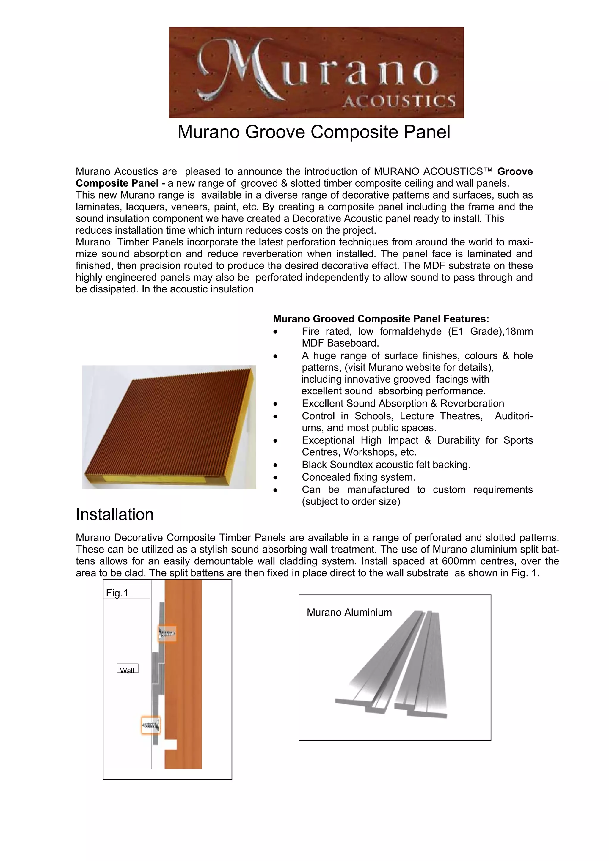 Murano catalogue | PDF