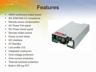 An Overview on CEF400-112C, 400 Watt Open Frame Single Output Power ...
