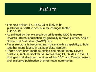 DDC 23rd Edition | PDF