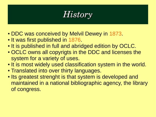 DDC 23rd Edition | PDF