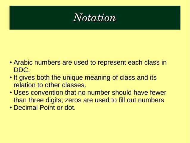 Ddc Classification 23rd Edition