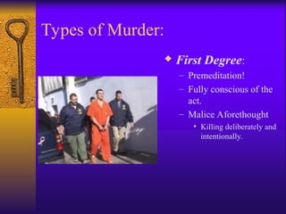 Murder Introsuction to criminal terms.ppt