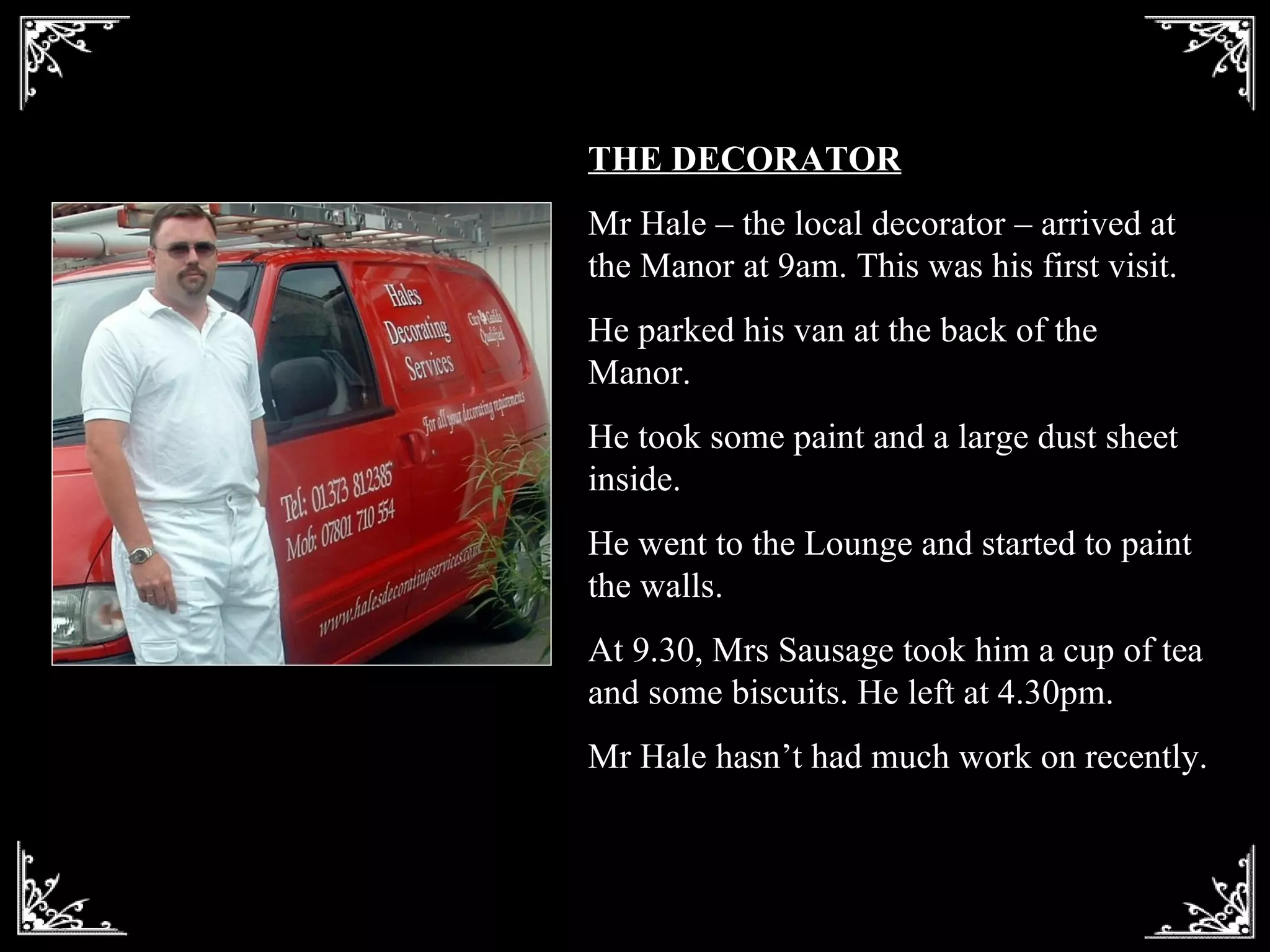 Murder mystery | PPT