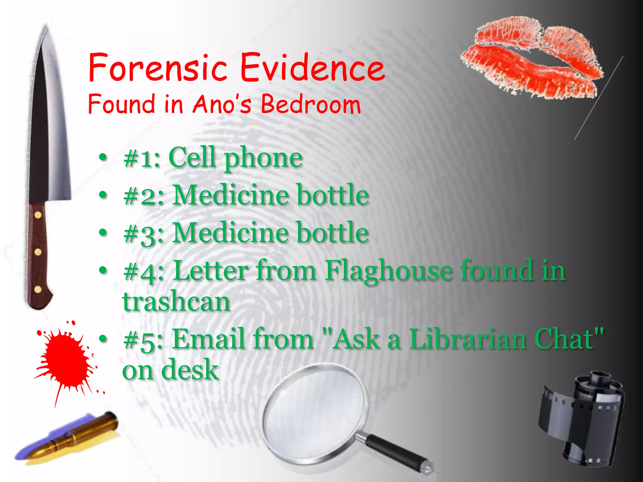 Murder mystery | PPTX