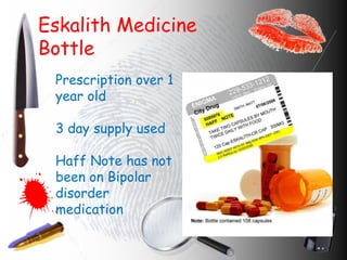 Murder mystery | PPTX | Medical Health