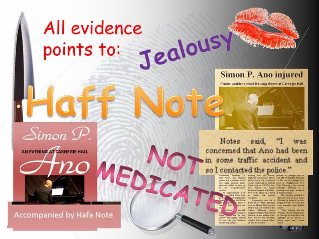 Murder mystery | PPT