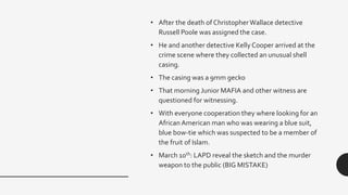 Murder of the Notorious BIG | PPTX