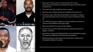 Murder of the Notorious BIG | PPTX