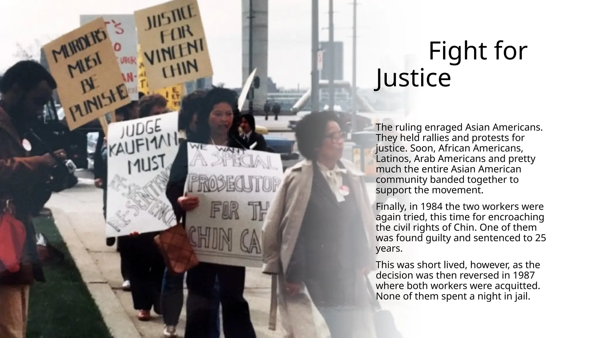 Murder of Vincent Chin- A murder that sparked a movement | PPTX