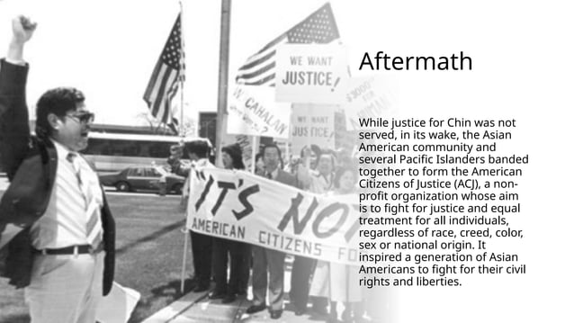 Murder of Vincent Chin- A murder that sparked a movement | PPT