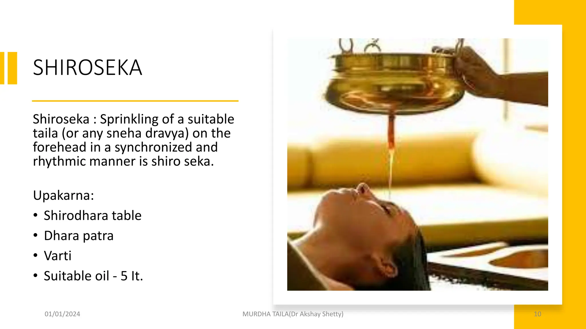 Murdha taila/Murdhini taila.pptx by Dr Akshay | PPTX