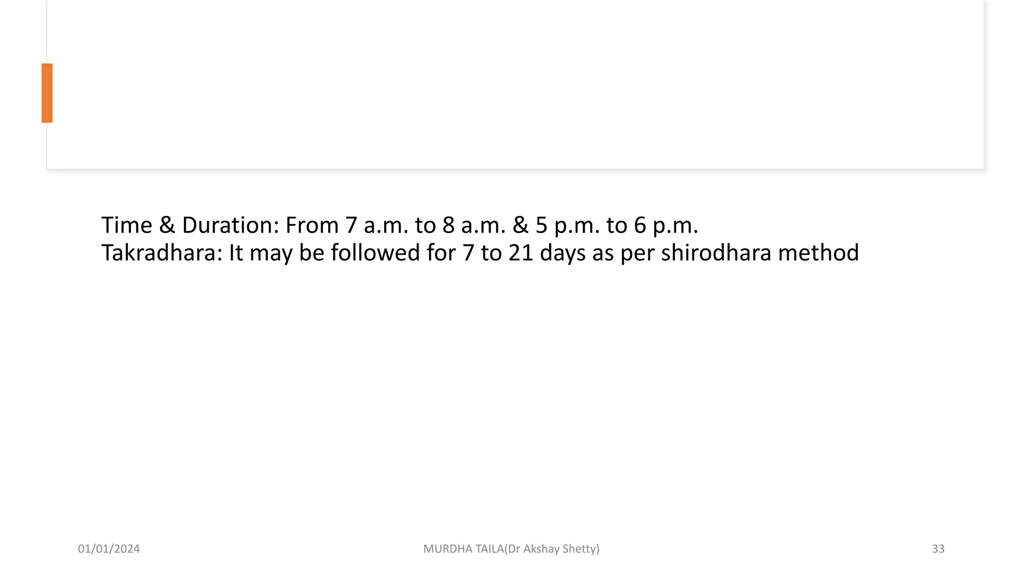 Murdha taila/Murdhini taila.pptx by Dr Akshay | PPTX