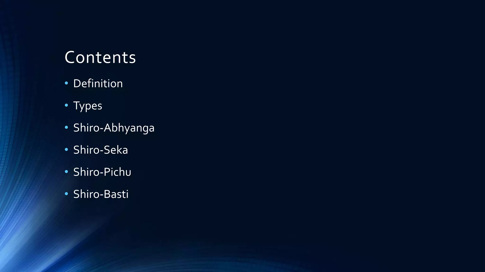 Murdhni Taila | PPTX