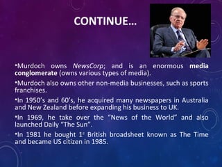 Murdoch | PPT