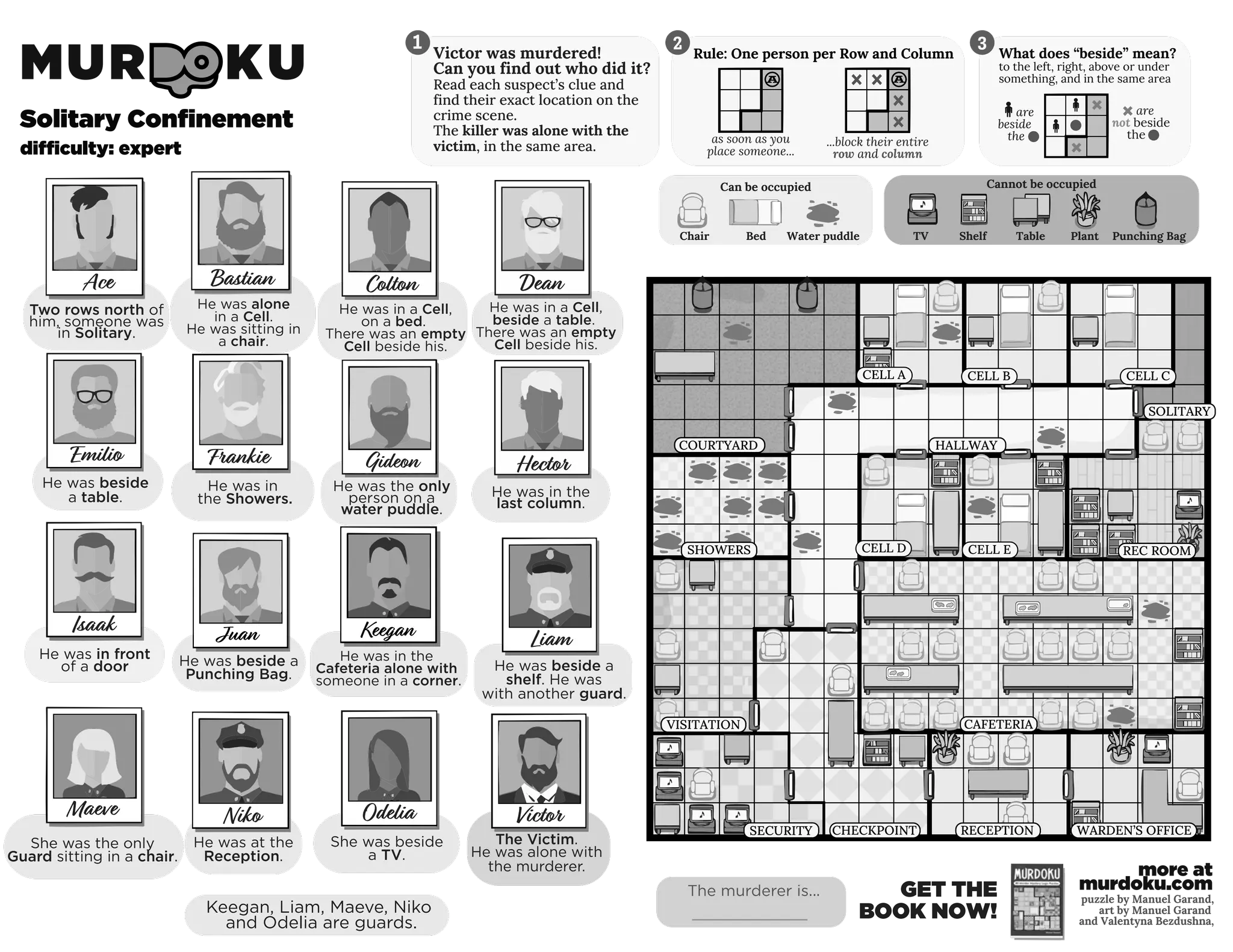 Murdoku, Mystery Game in English. Cluedo + Sudoku. | PDF