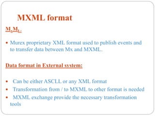 Murex training | Murex online video tutorial | PPTX