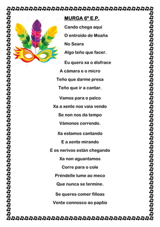 Murgas do entroido | PDF