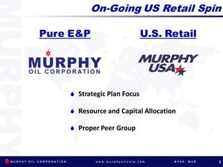 Murphy Oil Corp. 2013 Tudor Pickering Holt Energy Conference | PDF