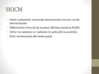 Cardiac murmurs | PPTX