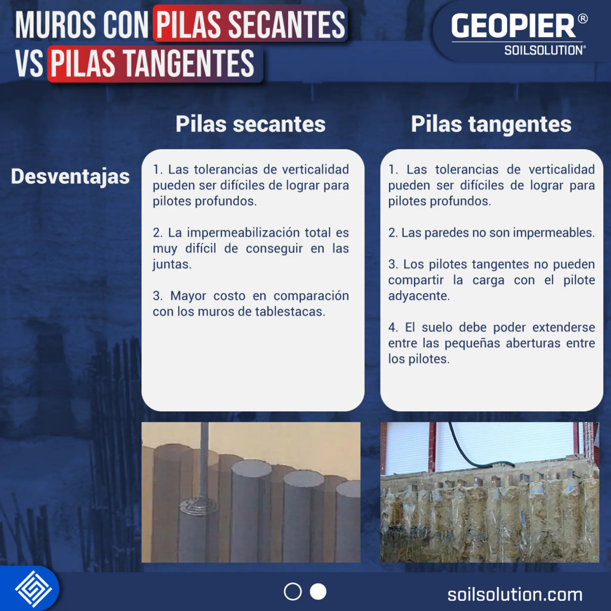 Ejemplo De Diseño De Muro De Pilotes Secantes