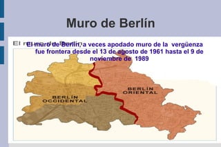 Muro De BerlíN | ODP