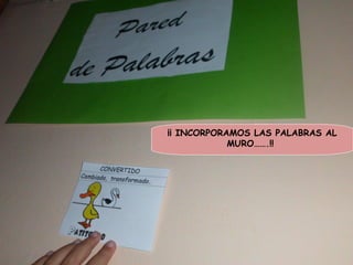 Muro de palabras. | PPT