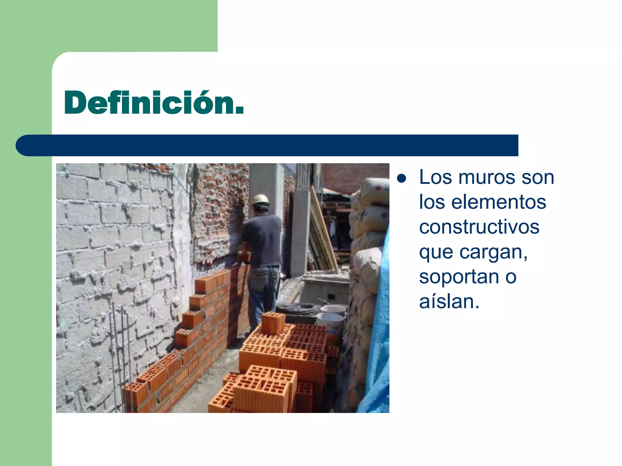 Muros y refuerzos de muros | PPT