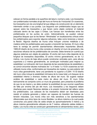 Muros de contencion | DOCX