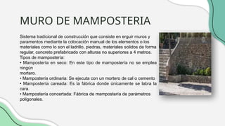 MUROS DE CONTENCION Grupo de trabajo 3 .pptx