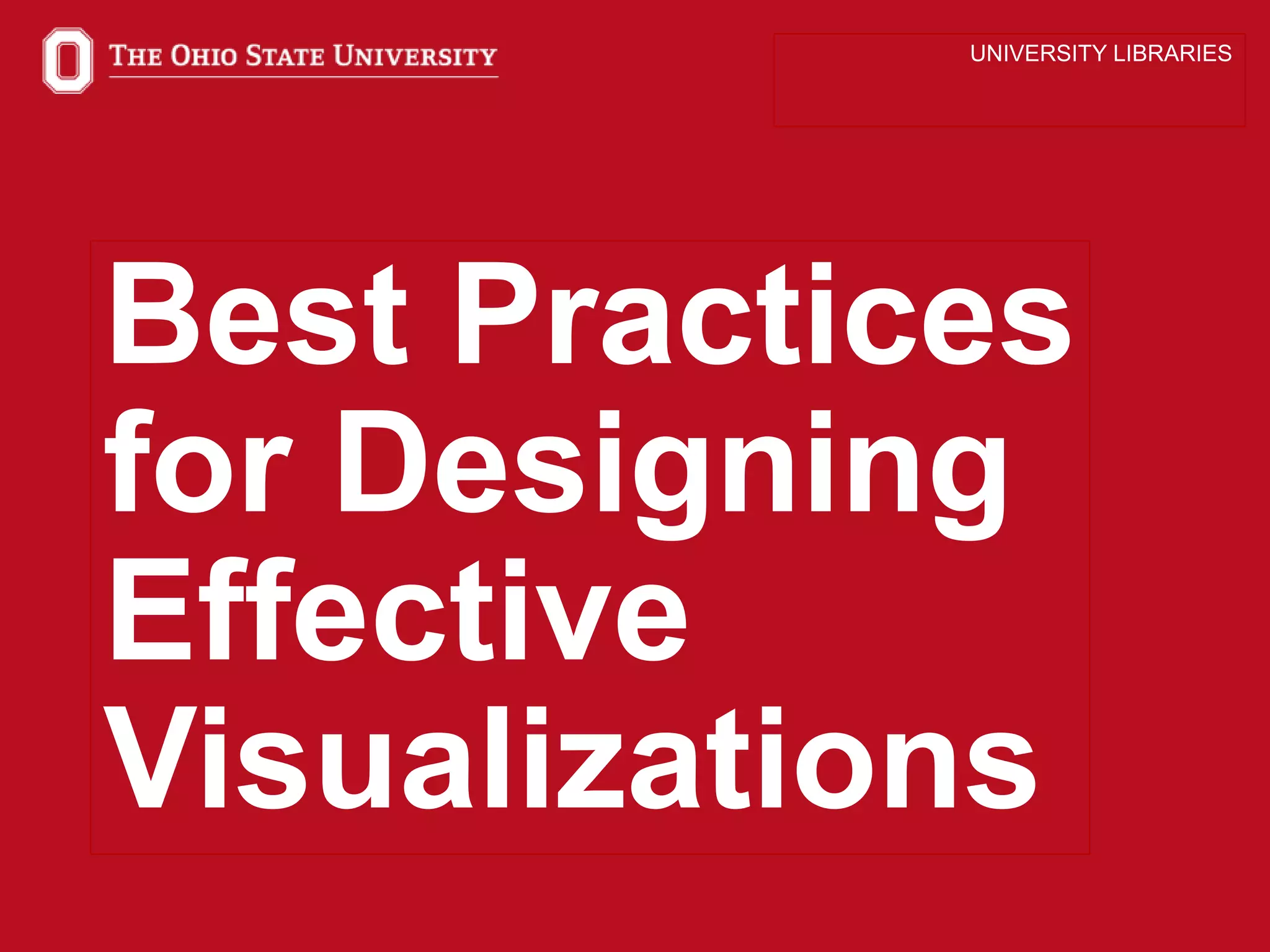Dress your Data for Effective Visualizations | PPTX