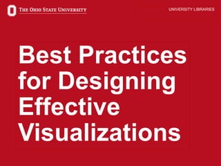 Dress your Data for Effective Visualizations | PPTX