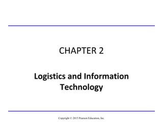 Logistics and Information Technology | PPT