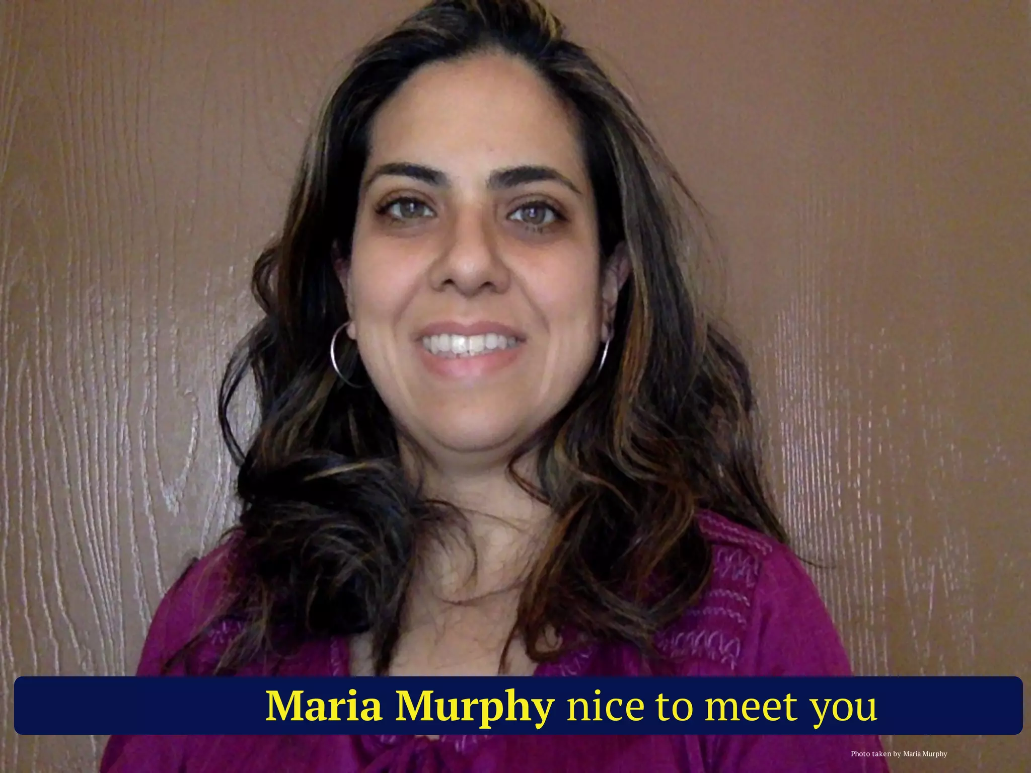Maria Murphy's Final Professional Persona Project | PPT