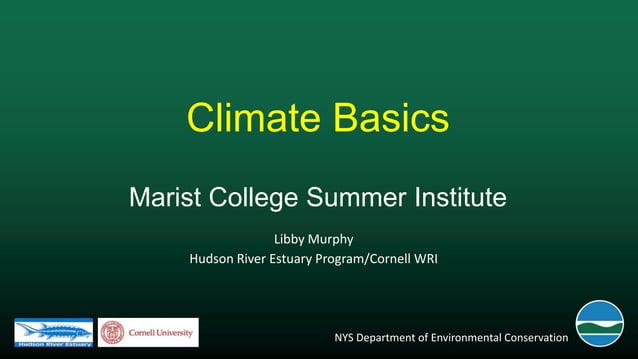 Climate basics | PPT