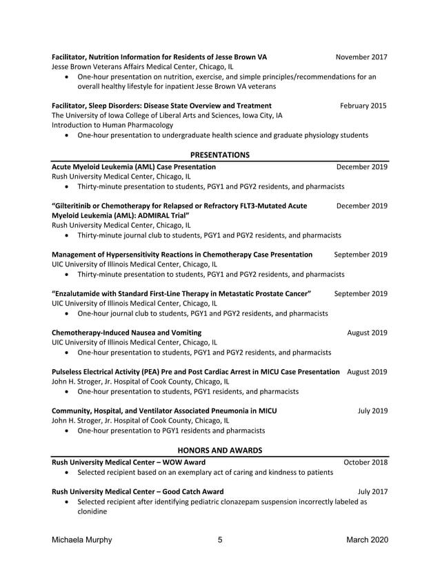 Murphy_Michaela_CV_3.2020_li | PDF