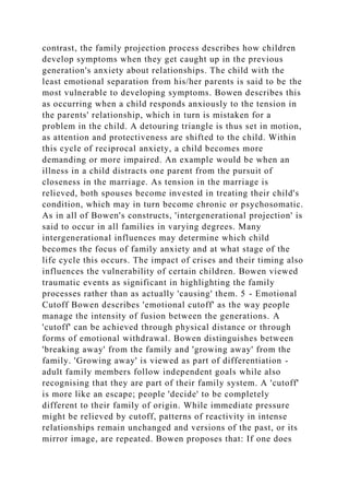 Murray Bowen is one of the most respected family theorists in th.docx