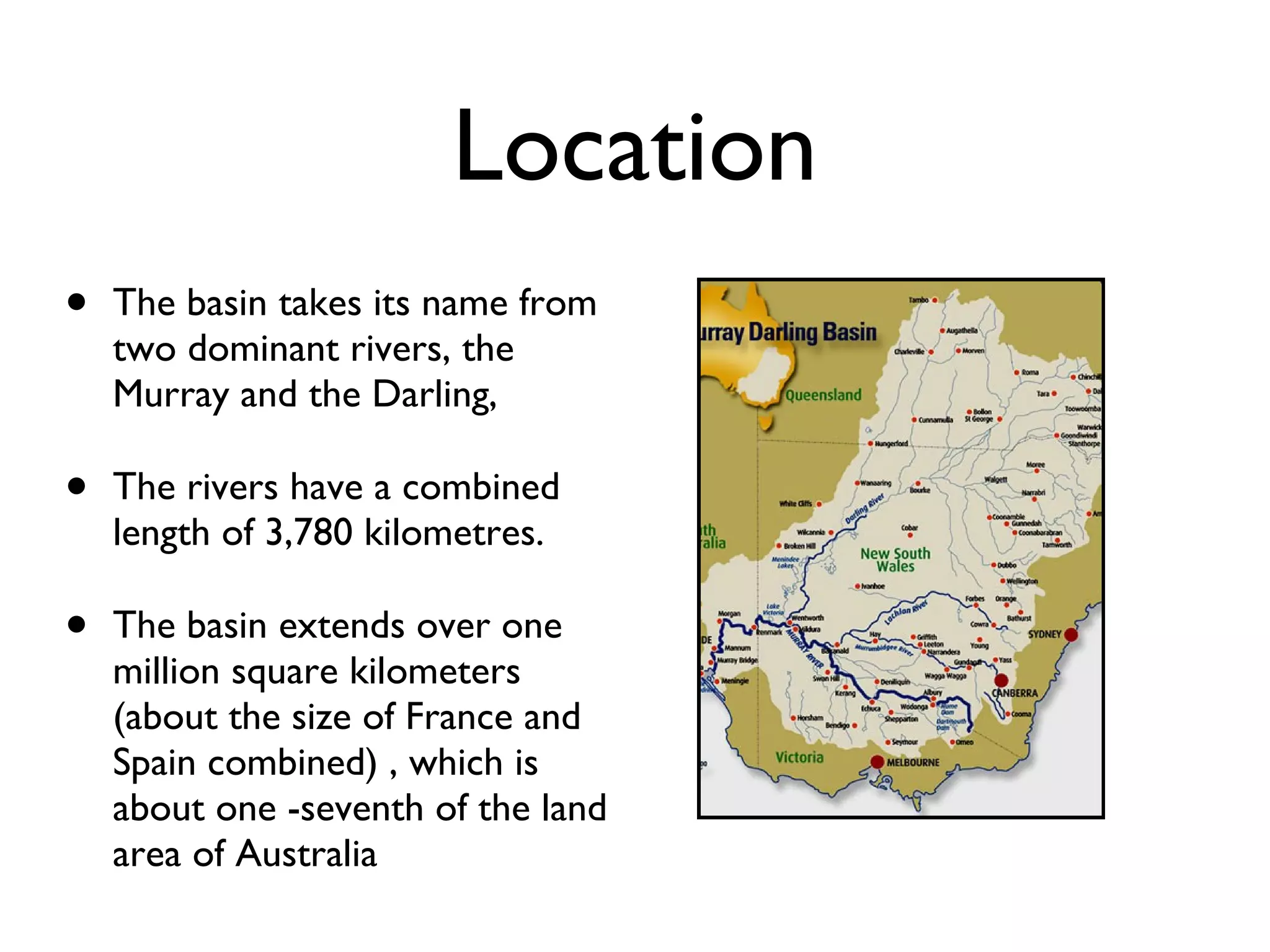 Murray Darling Case Study of Unsustainable Water Use | PPT