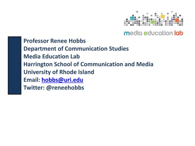 Analyzing Media Representations | PPTX