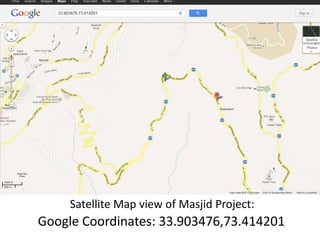 Murree Masjid Project - Phase III | PPT