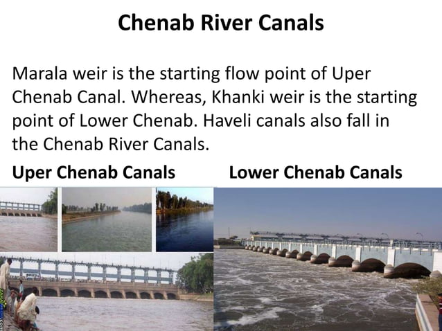 Canal system of Pakistan | PPTX