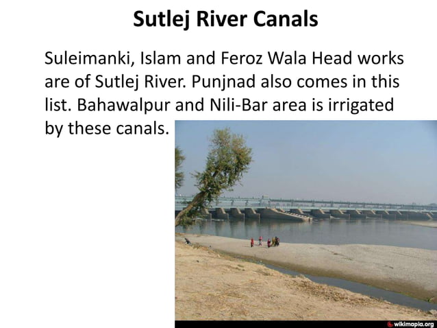 Canal system of Pakistan | PPTX